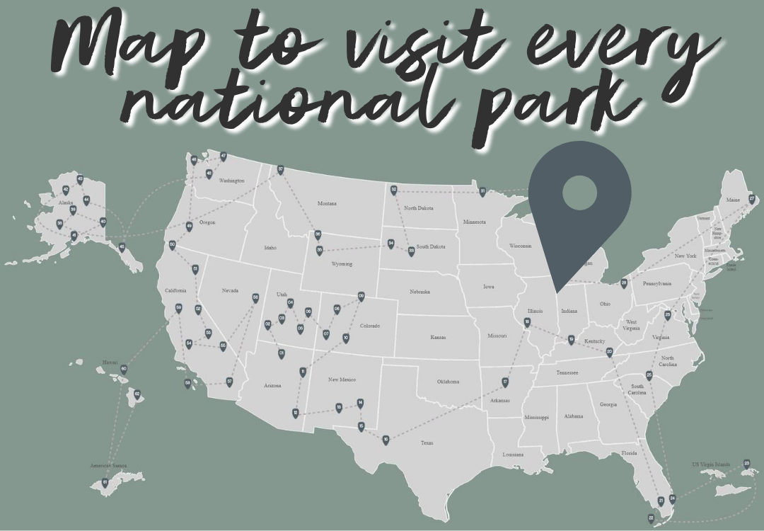 US National Park Road Trip to See Every US National Park!