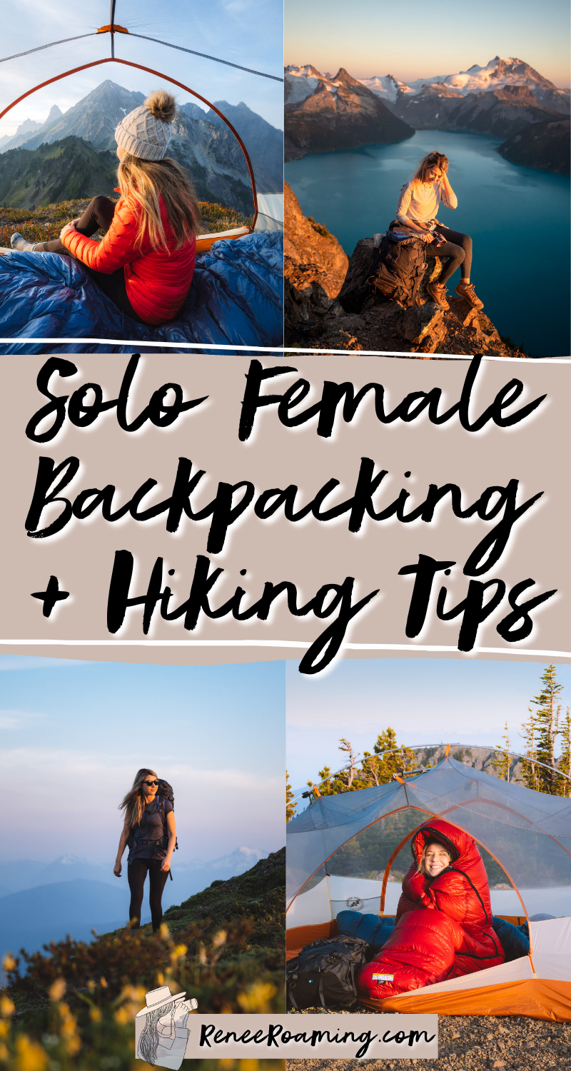 First Time Solo Backpacking as a Woman: Backpacking Tips for Women