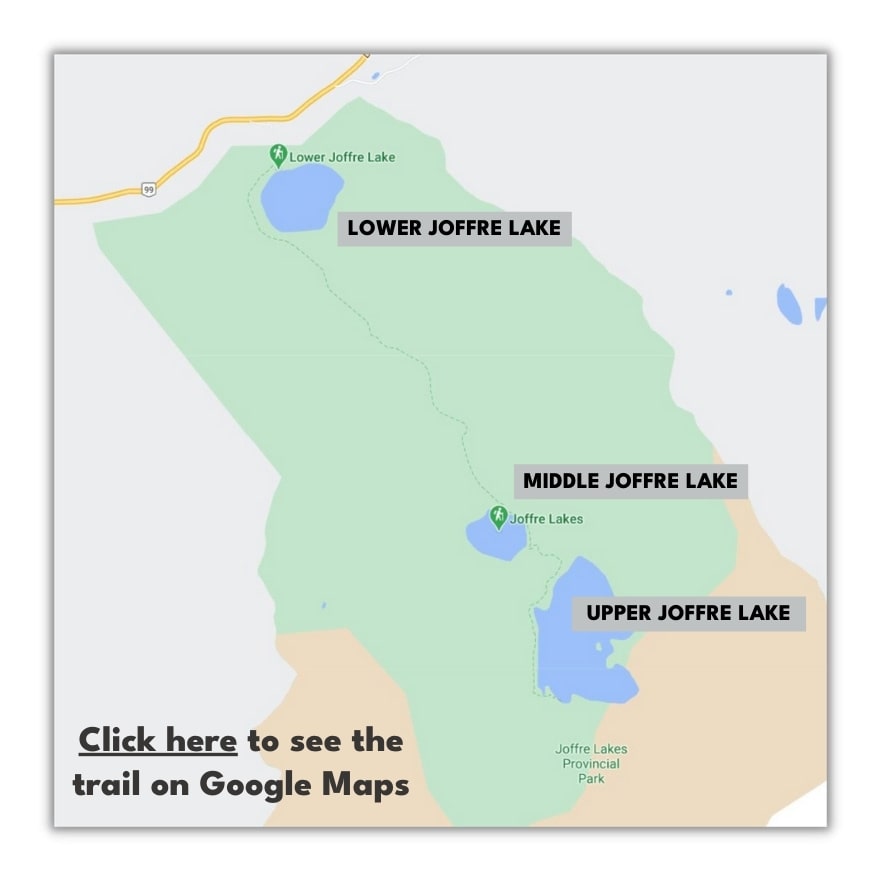 Joffre Lakes Hiking and Camping Guide: Lower, Middle and Upper Lakes